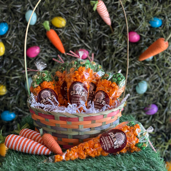 Carrot Cone - Crave Popcorn Company