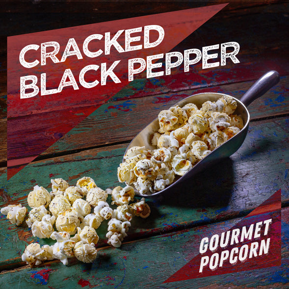 Cracked Black Pepper - Crave Popcorn Company