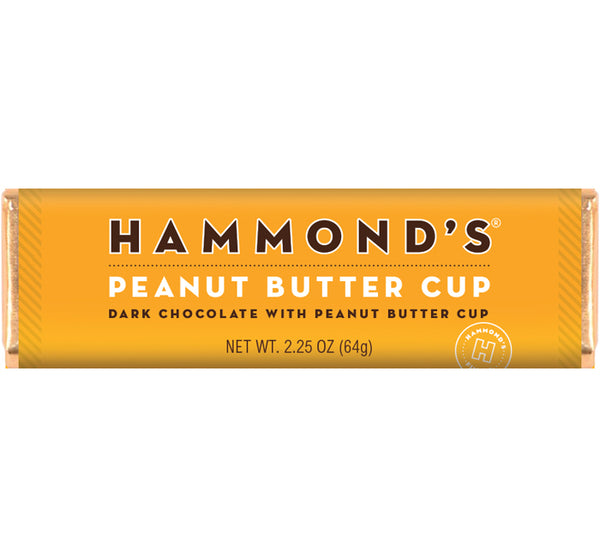 Hammond's Peanut Butter Cup Chocolate Bar - Crave Popcorn Company