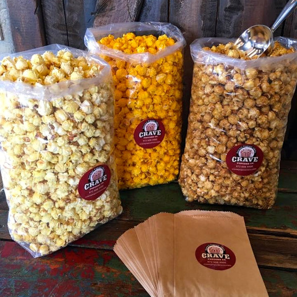 Popcorn Bar for 25 Guests - Crave Popcorn Company