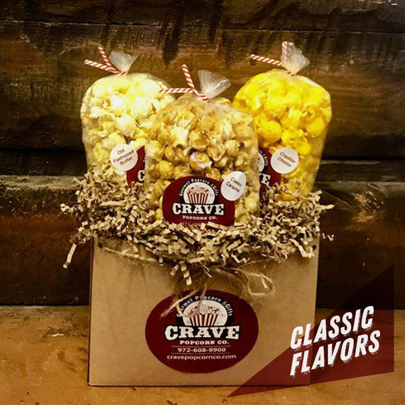 Classic Gift Box - Crave Popcorn Company